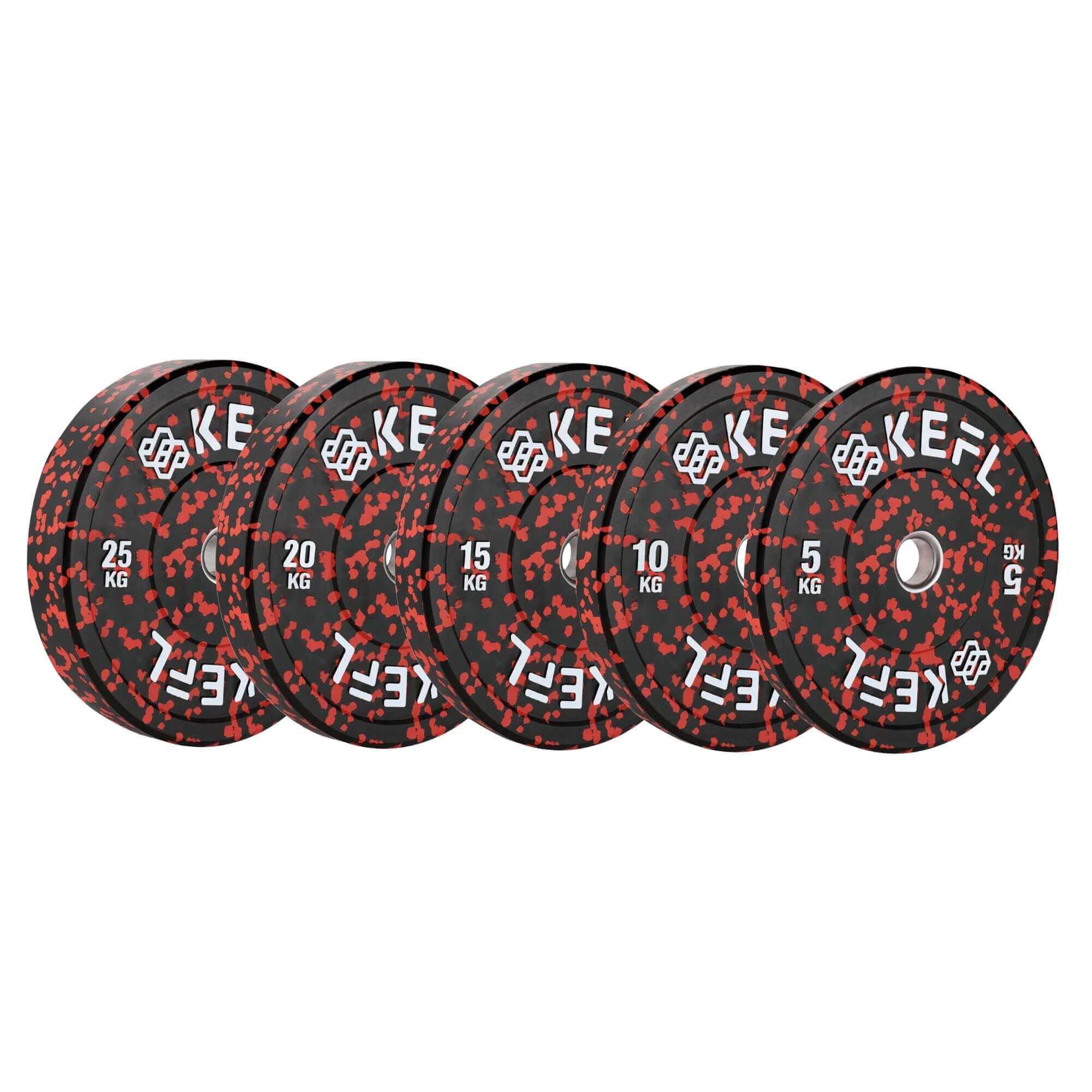 KEFL Olympic Bumper Plate Red Camo | KEFL