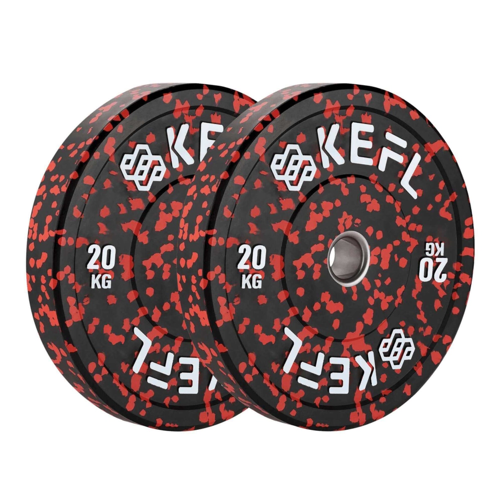 KEFL Olympic Bumper Plate Red Camo | KEFL